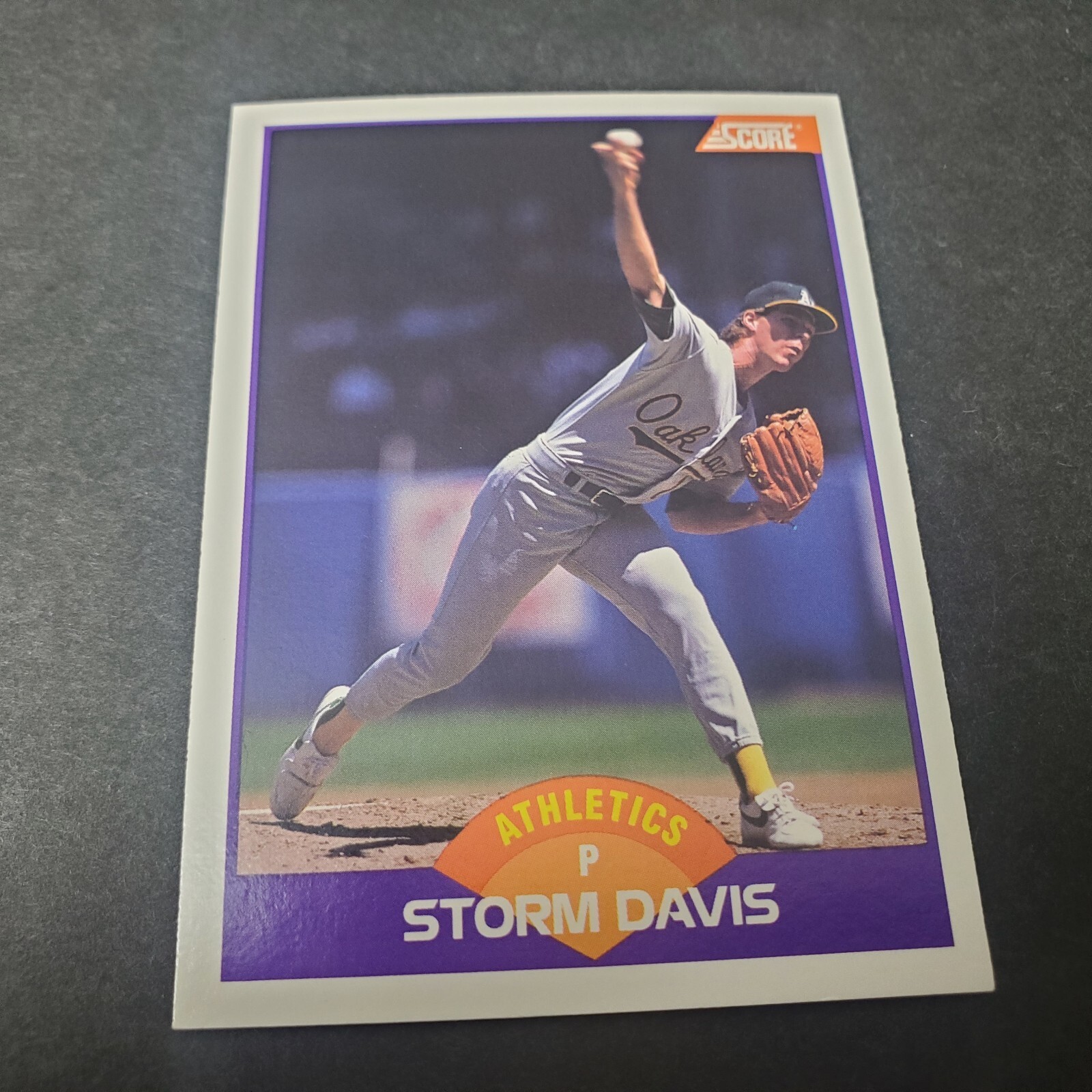 1989 Score - #248 Storm Davis for sale online | eBay
