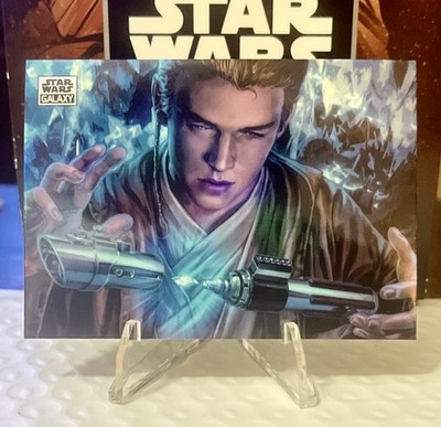 2025 Topps Chrome Star Wars Galaxy The Kyber Crystal Refractor #63 ...