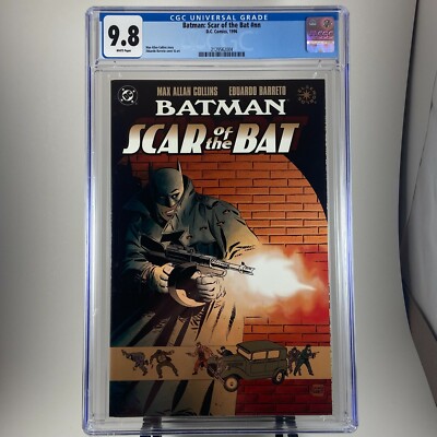 Batman Scar of the Bat #1 CGC 9.8 Al Capone Elliot Ness (1996 DC ...
