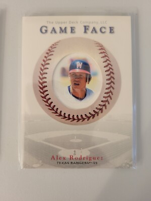 Alex Rodriguez Game Face 2003 Upper Deck Game Face Baseball | eBay