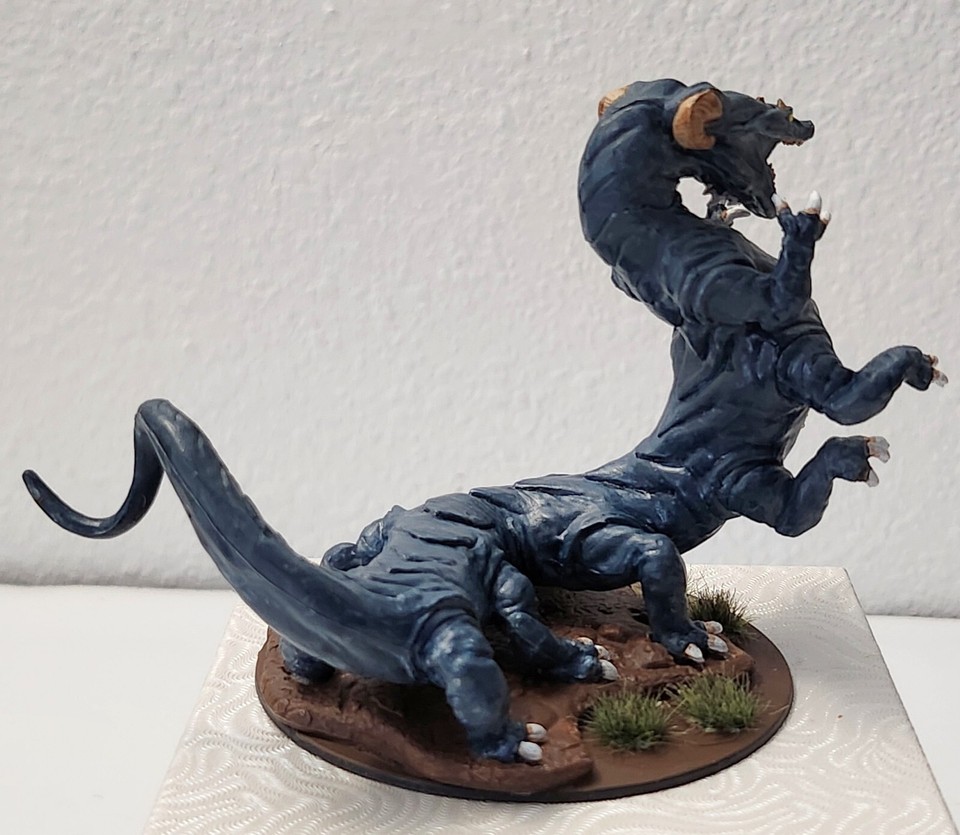 D&D Nolzur's Marvelous Miniatures: Behir (90037) Painted By Pizzazz | eBay