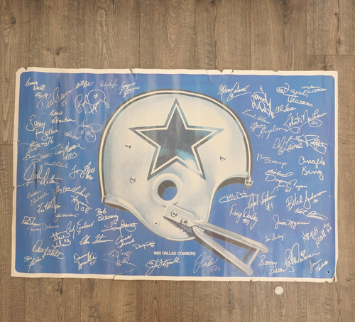 McDonald’s 1981 Dallas Cowboys Poster Tom Landry 24x36 !!! | eBay
