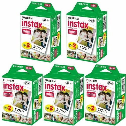 Fujifilm Instax Mini Film 100 Shot Pack 766897592287 | eBay