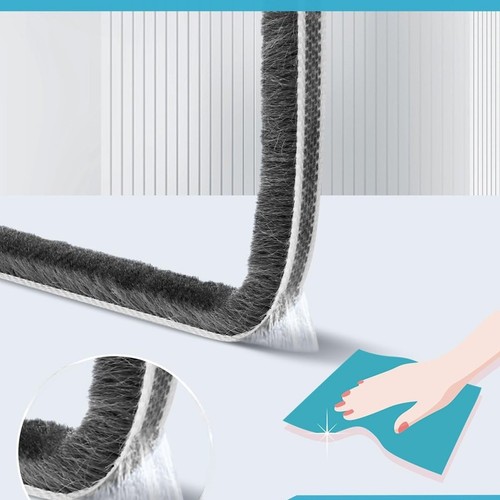 Weatherproof Door Window Seal Strip Self 5 Meter Noise Dust Protection ...