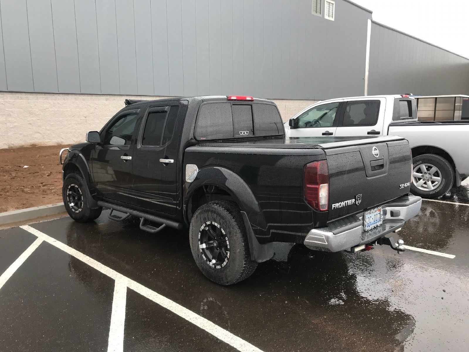 05-25 For Nissan Frontier Crew Cab Hoop Rails Running Boards Bars Side ...