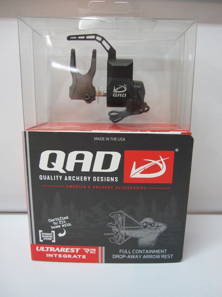 New QAD Ultrarest R2 Integrate Arrow Rest Full Arrow Containment New ...