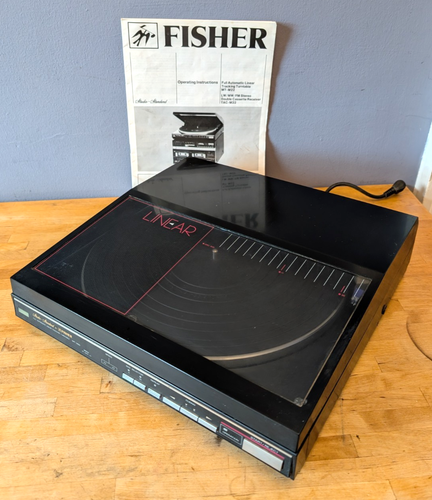1980's Fisher MT-22 Fully Automatic Linear Tracking Turntable Retro ...