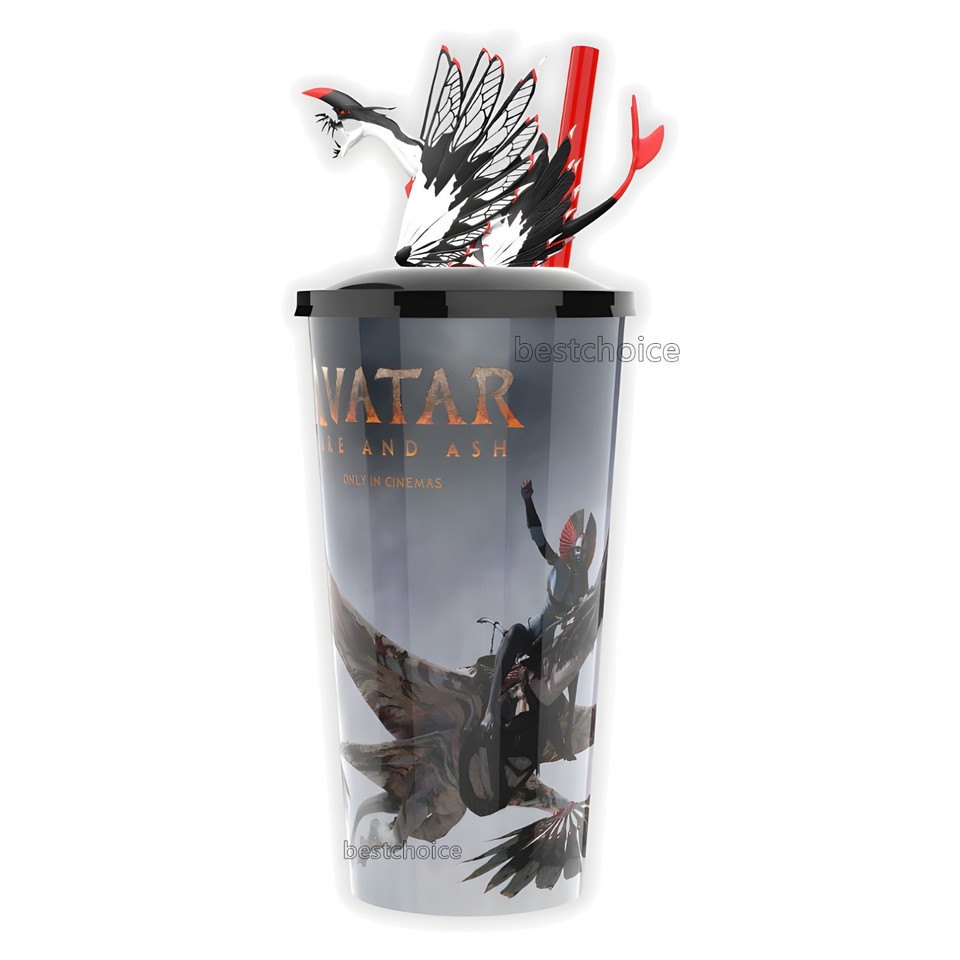 Avatar 3 : Plastic Cup with Topper Combo Set 32 oz - Movie Theatre ...