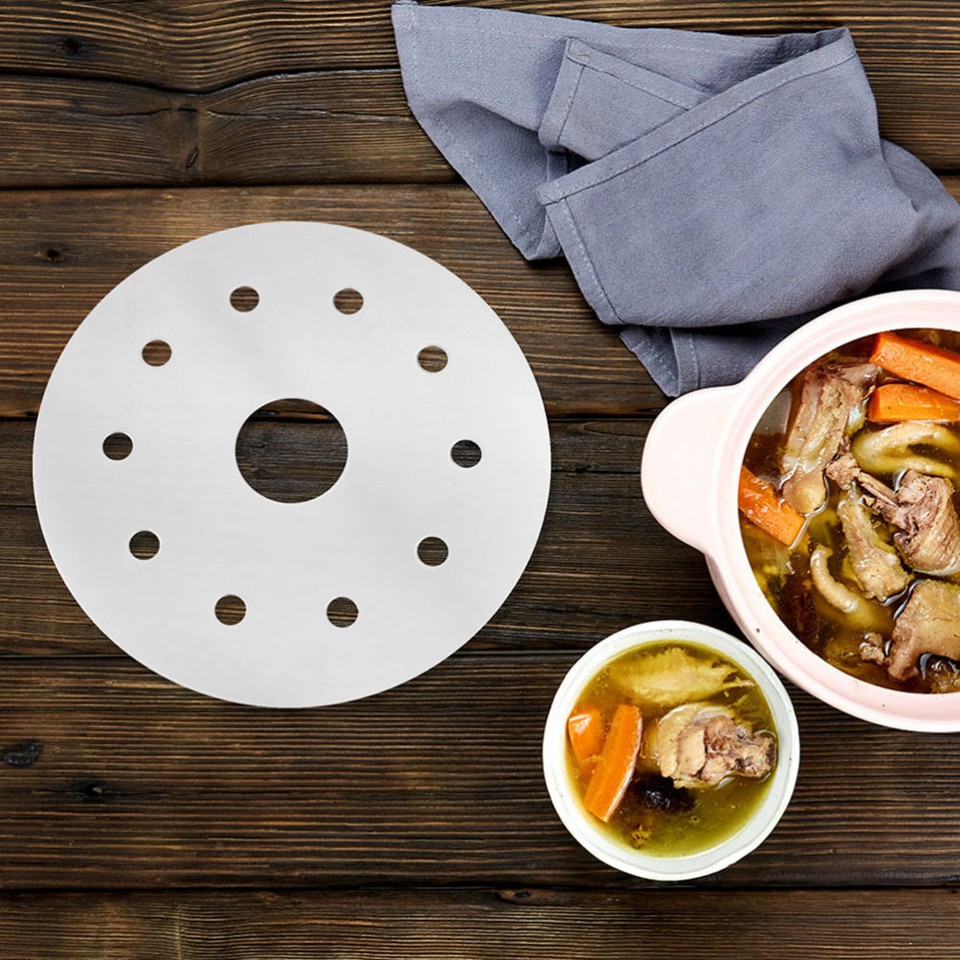 Induction Diffuser Plate 2Pcs Heat Conduction Stainless Steel for ...