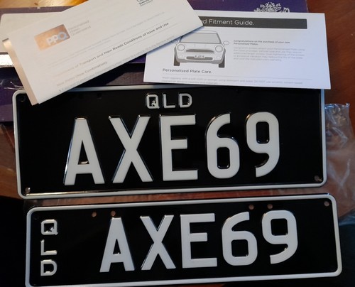 Qld personalised number plates | eBay Australia