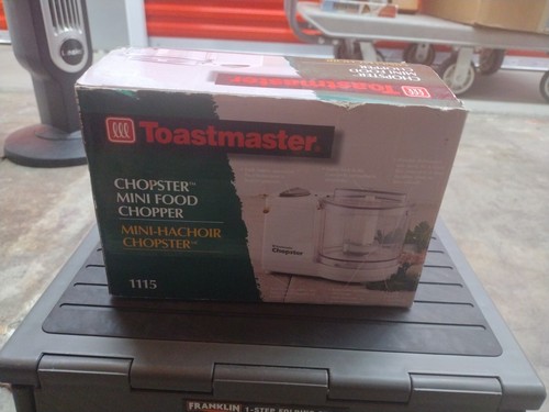 Toastmaster 1115 Chopster Mini Food Chopper-New Opened Box | eBay