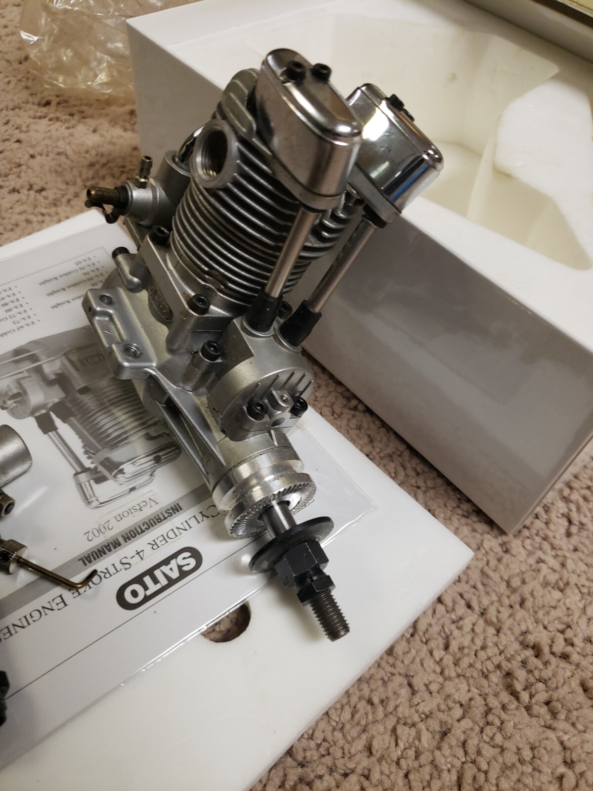 Saito Engine - Saito FA-65 - FA 65 Ringed four stroke - H23 | eBay