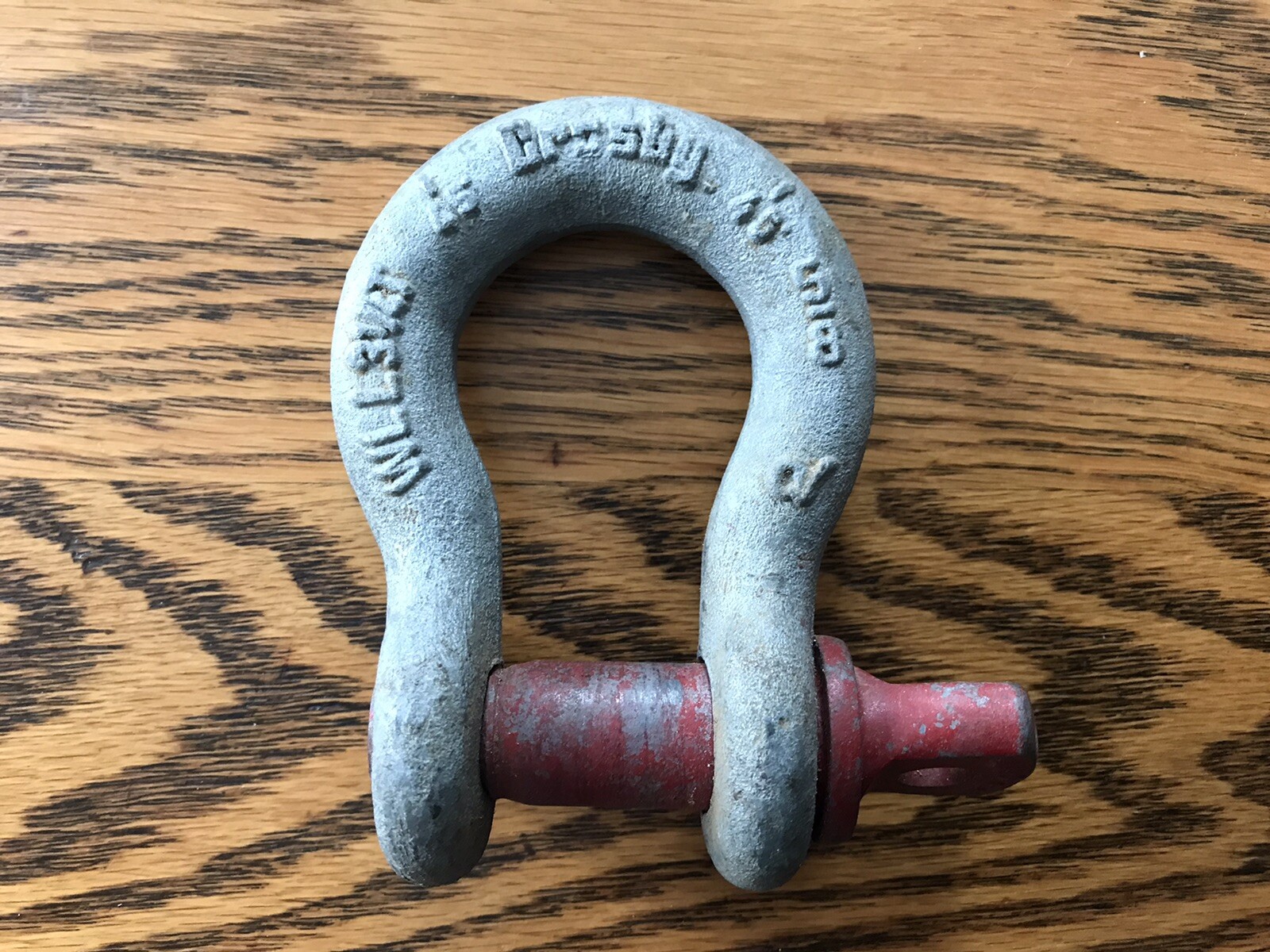 New Crosby WLL 3 1/4T Bow Shackle with Screw Pin 5/8 Canada Galvanized ...