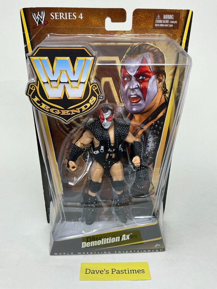 WWE Mattel Legends Series 4 Demolition Ax & Smash Elite Action Figures ...