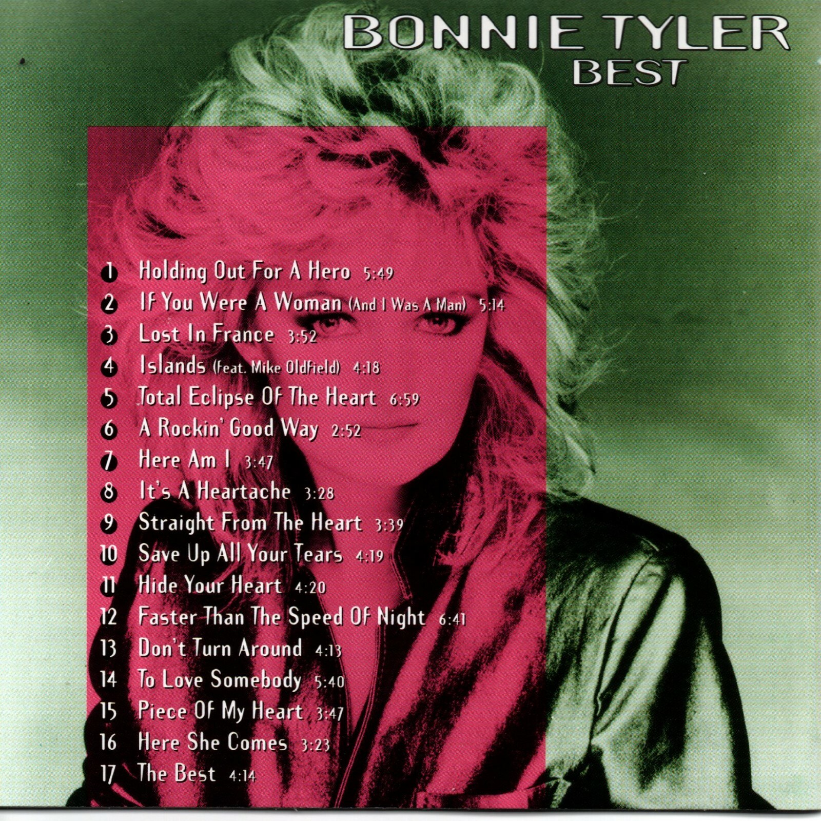 Bonnie Tyler Holding out for a hero Best of CD 1997 D, Rock Oldies 70er ...