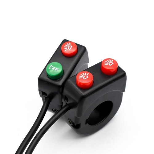 Handlebar Light Control Button Moto Light Controller Light Indicator ...