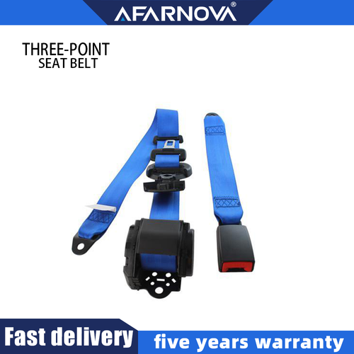 1PC For car 3-Point Universal Safety Seat Belt Hard Buckle Seatbelt Kit ...
