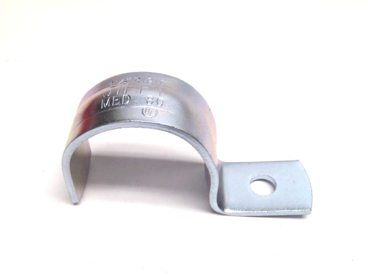 Minerallac Jiffy MED80 One Hole 1-1/2" Rigid Conduit Clip Fastener for ...