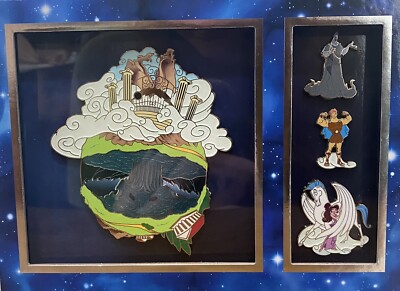 Disney D23 2024 World of Hercules Pin, LE 400, WDI, MOG, Meg, Pegasus ...