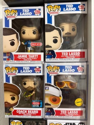 Ted Lasso Funko Pop Lot 4 figures 1351 limited chase, 1283 limited ...
