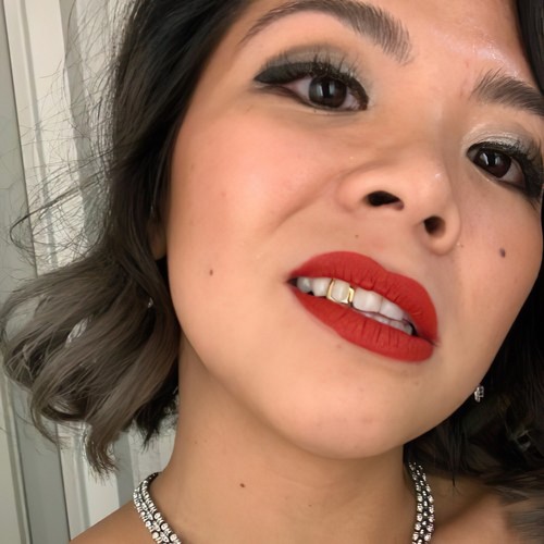 Open Face Grillz Single Cap 14k Gold Plated Hip Hop Tooth Top Grill w ...