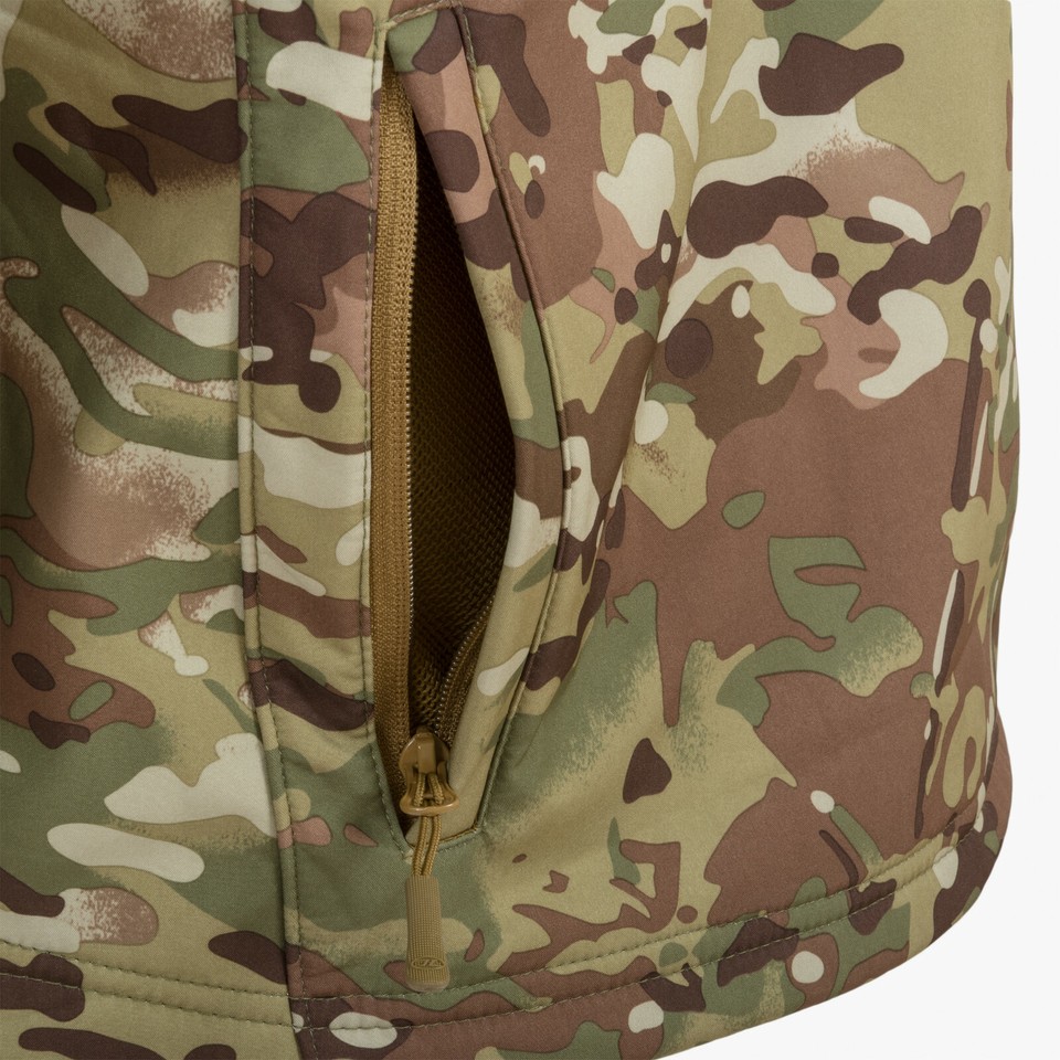MTP / Multicam Triple Layered Highlander Tactical Soft Shell Jacket ...