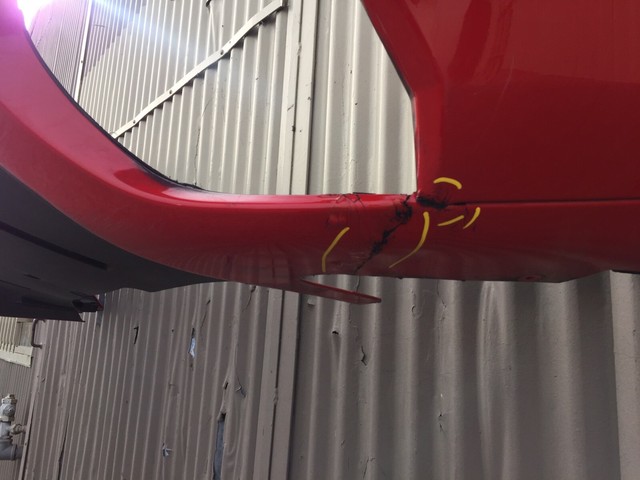 Original Ferrari California Rear Bumper Cover 2008 - 2013 for sale ...