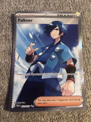 Falkner 251/193 Paldea Evolved Ultra Rare Full Art NM - Pokemon TCG | eBay