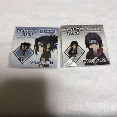 NARUTO Pins Uchiha Itachi & Sasuke Set MIB 10+ Years Old Vintage | eBay