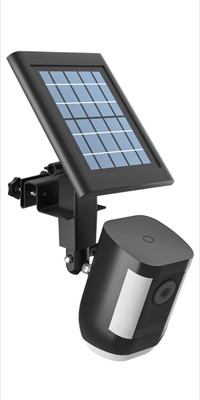 Ring Solar Power +Ring Spotlight Security Camera + Gutter Mount Fast ...