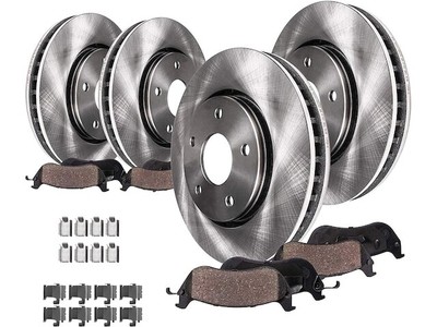 Front and Rear Brake Pad and Rotor Kit For 2015-2019 Ford Explorer 2016 ...