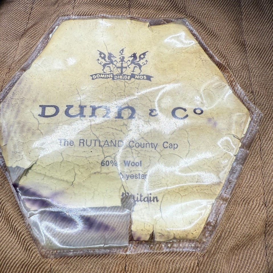 Dunn & Co The Rutland County Cap Lambswool Blend Cabbie Newsboy Tweed ...