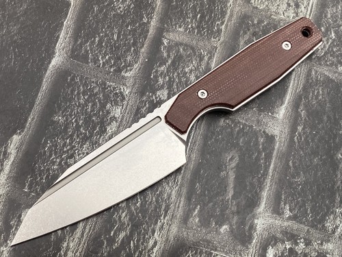 TwoSun TS616-D2-SW D2 Blade Micarta Handle Fixed Blade Kydex Belt ...