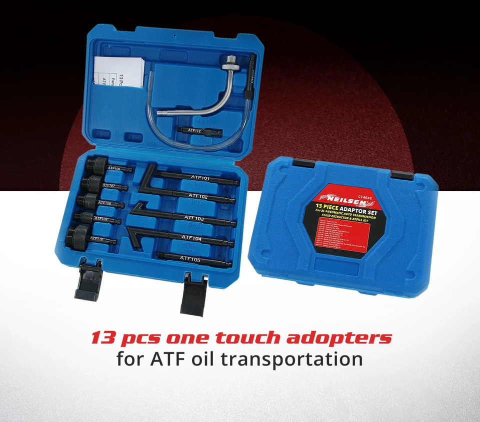 ATF Transmission Oil Filling Filler Tool System 8 Litre Air Powered DSG ...
