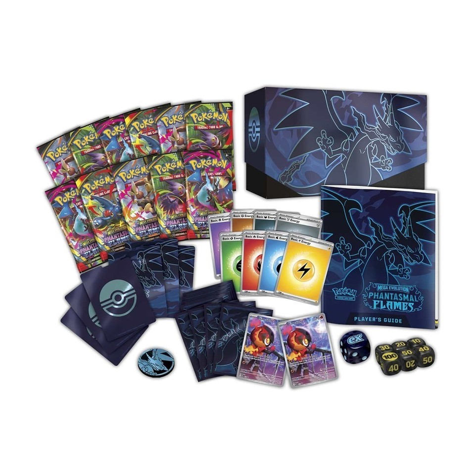 PREORDER - Pokemon Center Exclusive Phantasmal Flames ETB Elite Trainer ...