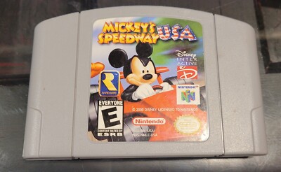 Mickey’s Speedway USA N64 Nintendo 64 Authentic + Tested + Working | eBay