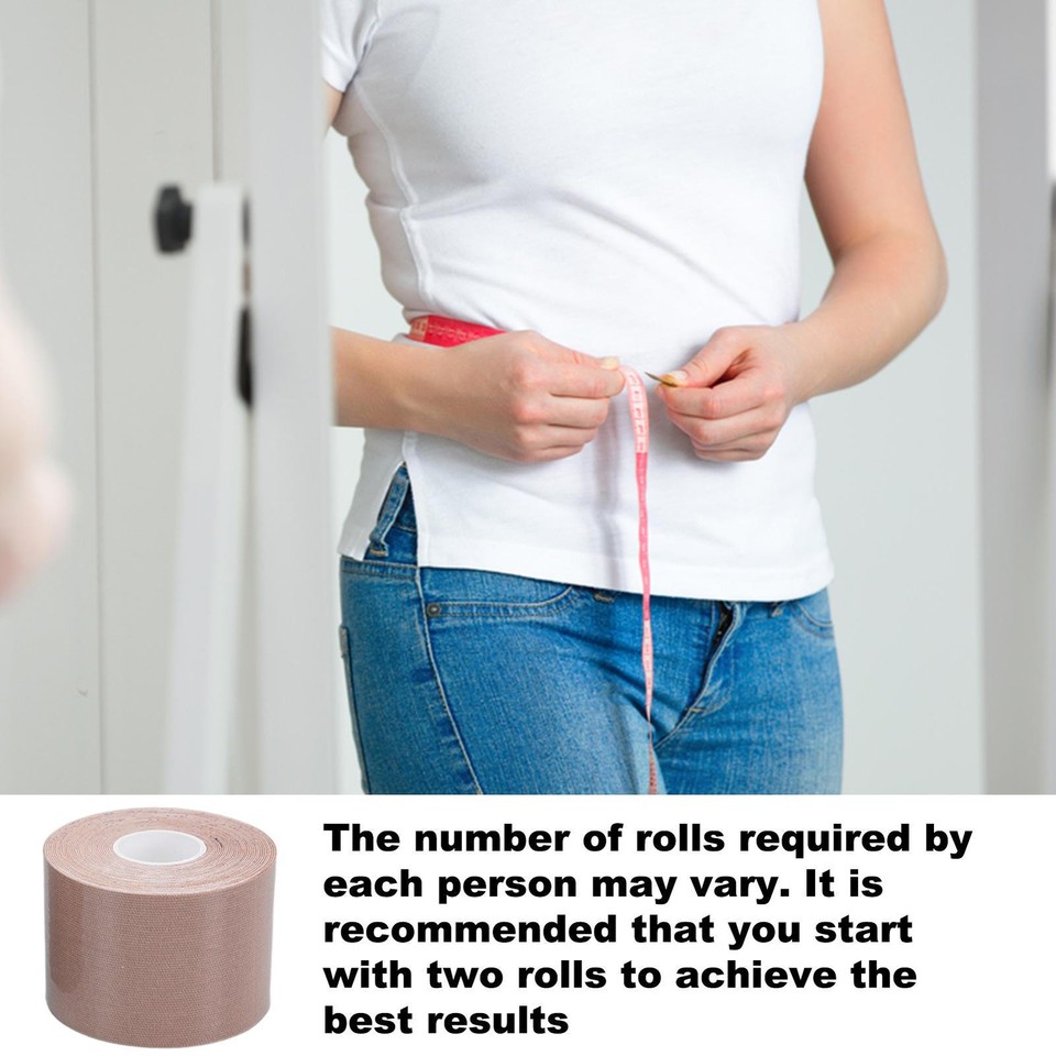 Body Tape For Stomach Magic Wrap Tape Body Stomach Tummy Tuck Tape ...