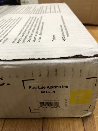 Fire Lite MS-4 NEW. Still In Factory Sealed Box. | eBay