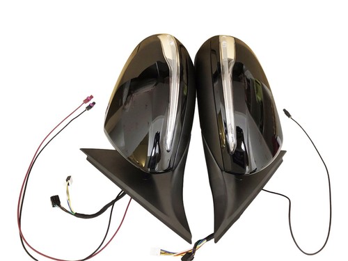 W205 Car Side Door Mirror Pair For Mercedes Benz C Class C180 C260 C300 ...