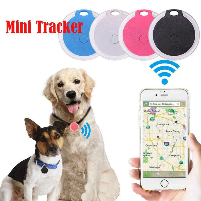 Mini Bluetooth Pet Tracker Dog Cat Tracking Device App Locator Anti ...