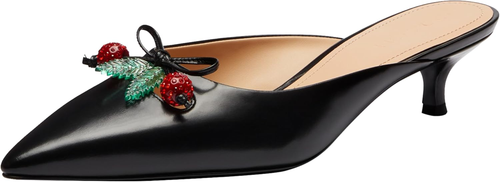 Coach Women's Runway Mule with Cherries Ballet Flat | eBay