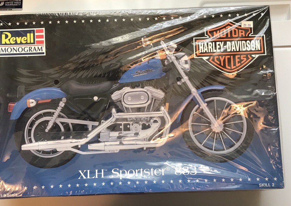 Vintage Revell Harley Davidson XLH Sportster 883 Model Kit Complete | eBay