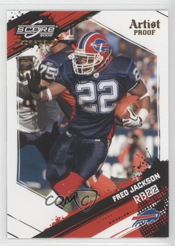 2009 Score Inscriptions Artist Proof /32 Fred Jackson #30 | eBay