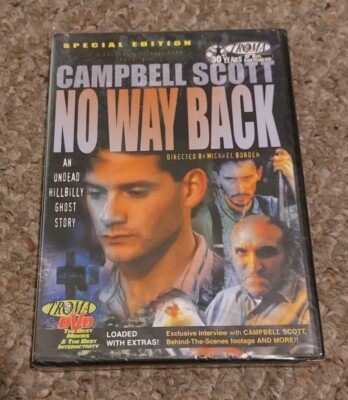 No Way Back (DVD, 1990) Rare OOP Horror Troma Team New! Tears in ...