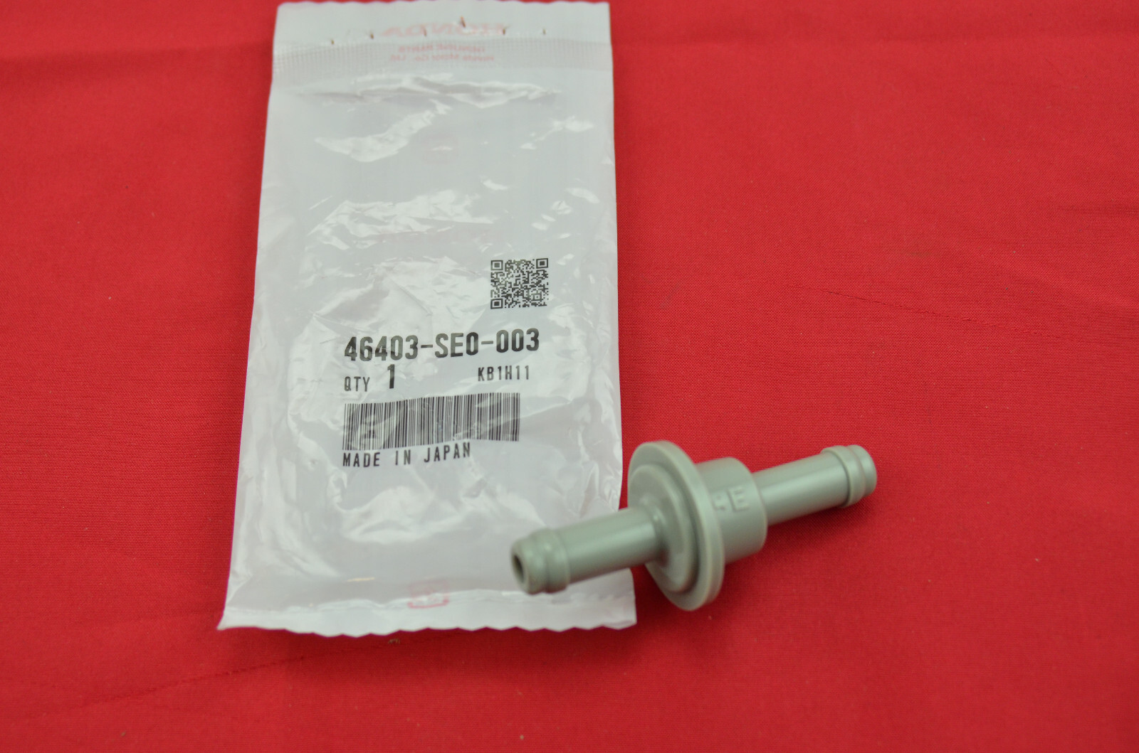 Genuine Honda Brake Booster Vacuum Check Valve 46403-SE0-003 ...