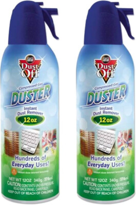 Duster Falcon Dust-Off Compressed Air Duster Canned Electronics Cleaner ...