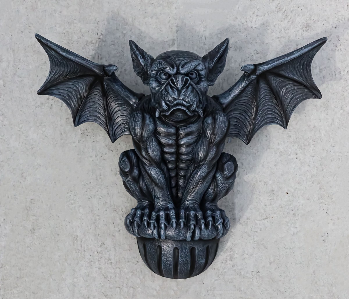 Gargoyle Corner Wall Lights Fearsome Gargoyle Statue