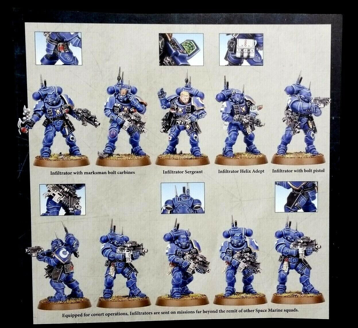 10 ETB Primaris Infiltrators Vanguard Phobos Space Marines 40k ...
