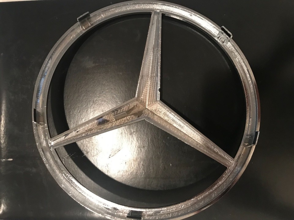 Mercedes Sprinter Front Star Emblems Chrome Grille Emblems for Van ...