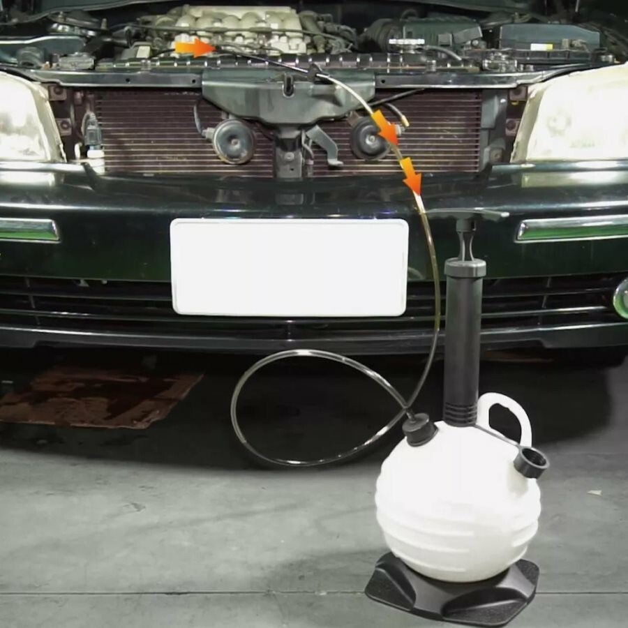 6L Manual Pneumatic Fluid Extractor Fluid Engine Oil Extraction Pump ...